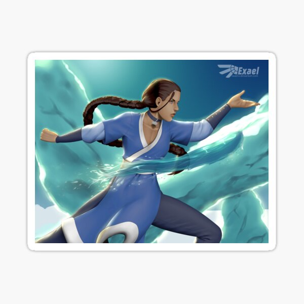 "Katara" Sticker for Sale by Exael | Redbubble