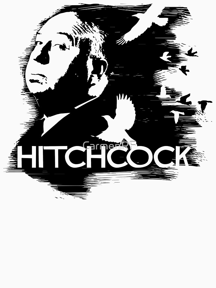 Alfred Hitchcock T Shirt For Sale By Carmenrf Redbubble Alfred T
