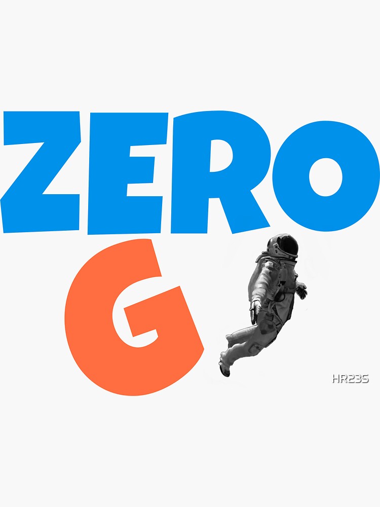 "ZERO GEE" Sticker by HR23S | Redbubble