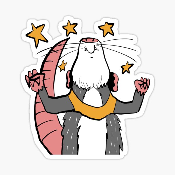 "Therapossum - Power Possum" Sticker for Sale by GingeryArtistry ...