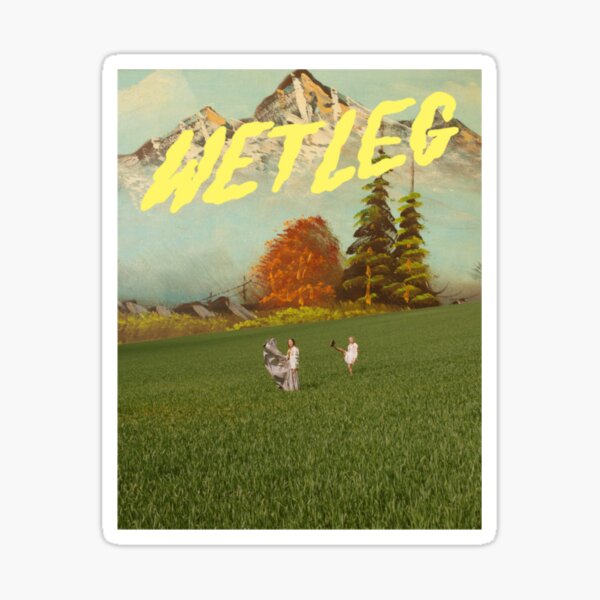 " WET LEG - BAND MERCH" Sticker by aftersales | Redbubble