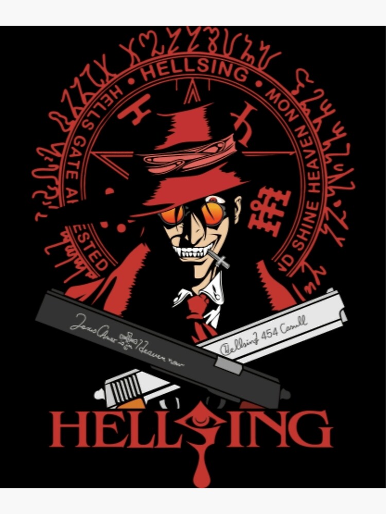 Póster for Sale con la obra «Hellsing Hellsing Póster» de WolframBauer ...
