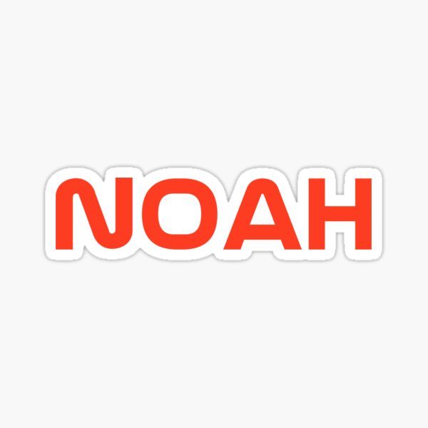 "Custom Name Nasa worm logo - Noah" Sticker for Sale by SappEContent ...