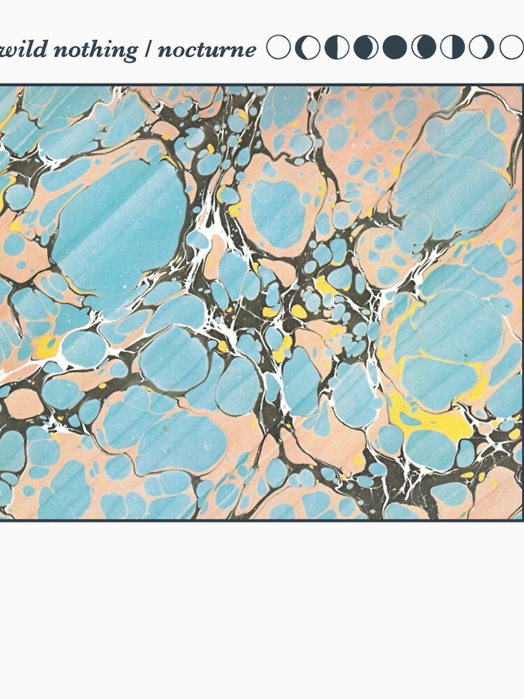 "Wild Nothing - Nocturne album logo Essential ." T-shirt for Sale by ...