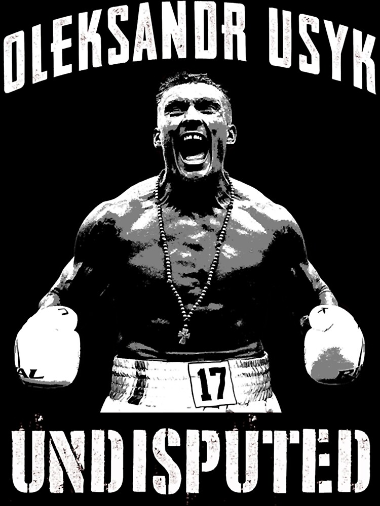 "Oleksandr Usyk Undisputed " Art Print for Sale by Stephenarber | Redbubble