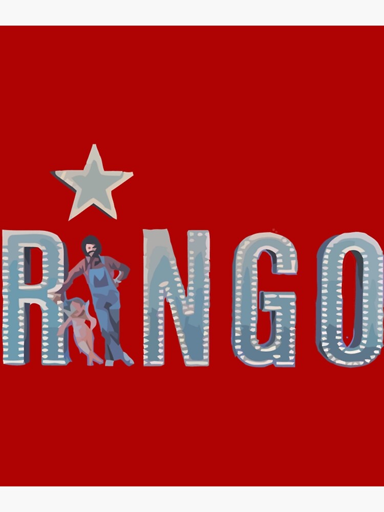 "Ringo (1973) - Minimalist Album Logo " Poster for Sale by eioDesignsTs ...