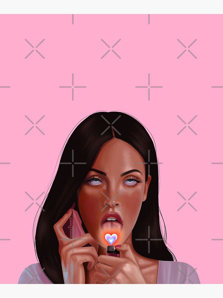 "Jennifer’s Body hearts Check" Mounted Print for Sale by thelamehuman ...