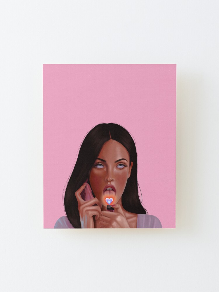 "Jennifer’s Body hearts Check" Mounted Print for Sale by thelamehuman ...