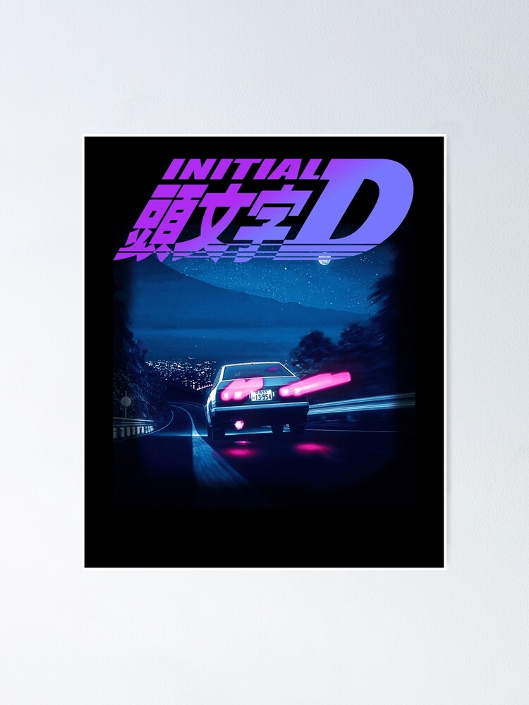 "Initial D Neon AE86 Poster" Poster for Sale by HeinzLange | Redbubble
