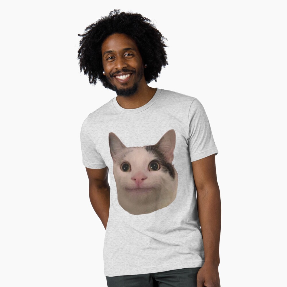 "beluga cat " Sticker for Sale by Liamandlore | Redbubble