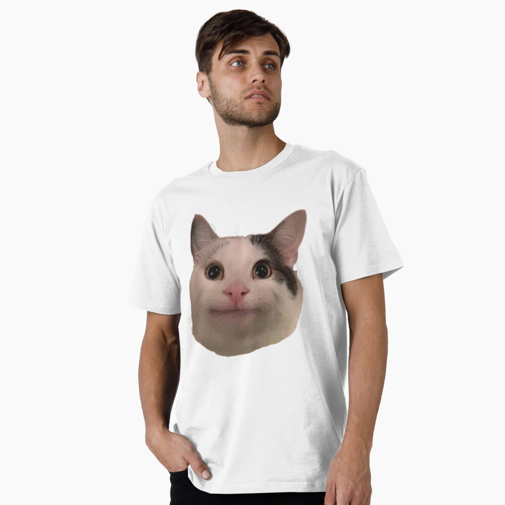 "beluga cat " Sticker for Sale by Liamandlore | Redbubble