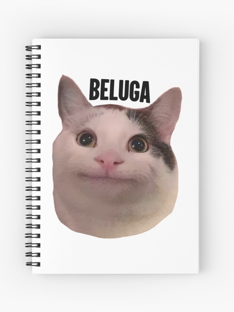"beluga cat discord pfp " Journal for Sale by Liamandlore | Redbubble