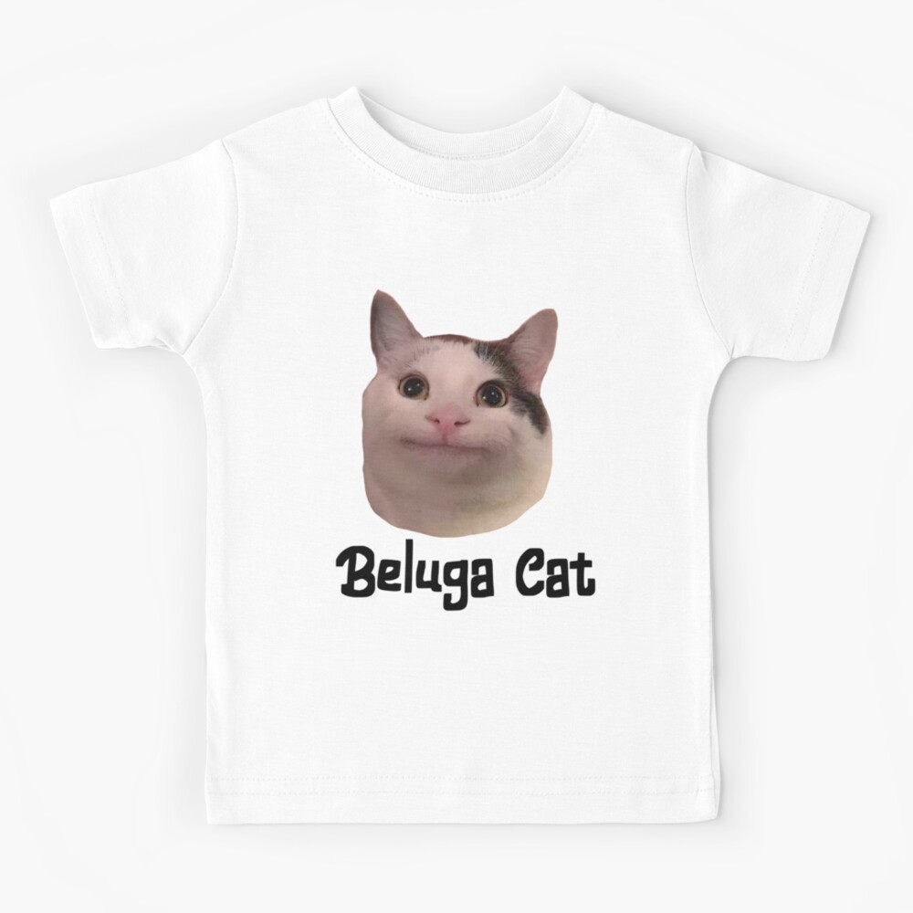 "beluga cat discord pfp" Kids T-Shirt by Liamandlore | Redbubble