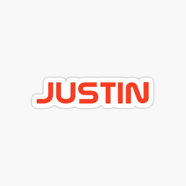 "Custom Name Nasa worm logo - Justin" Sticker for Sale by SappEContent ...