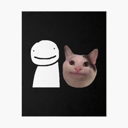 "Copy of Beluga Discord Mod Beluga and Dream " Art Board Print by ...