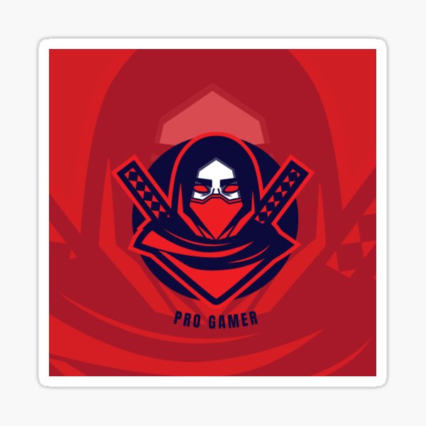 "Pro Gamer" Sticker for Sale by SamDestiny | Redbubble