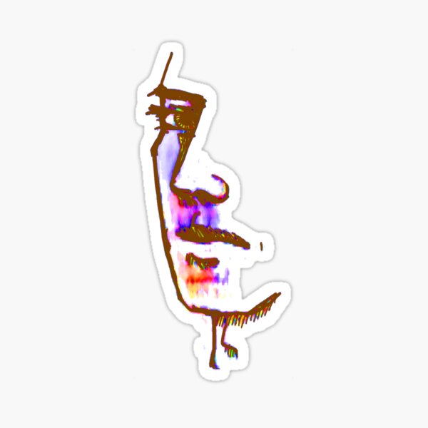 "Bro" Sticker by CookieBearCats | Redbubble