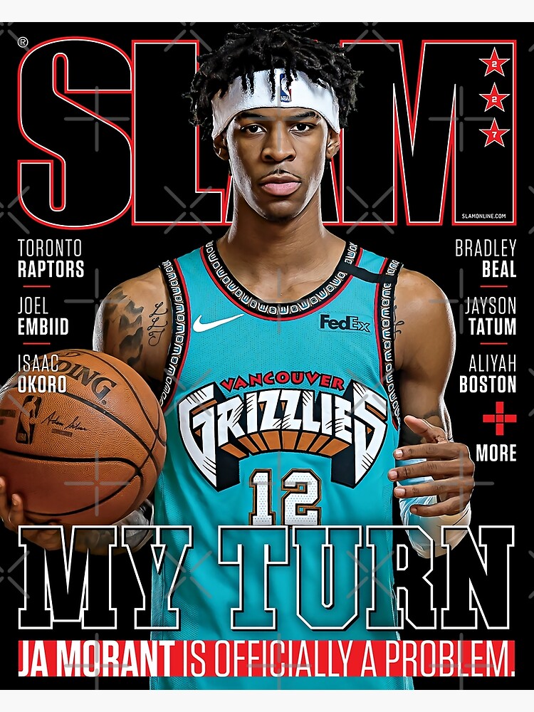 "Ja Morant #12 Basketball GOAT" Poster by ReiniAJensen | Redbubble
