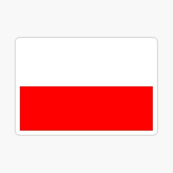 "Poland Flag" Sticker by flagarts | Redbubble