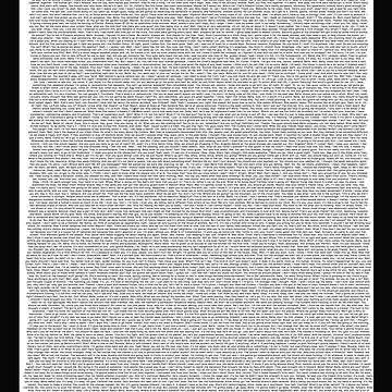 "Entire Twilight Movie Script " Sticker for Sale by ngbluedesigns ...