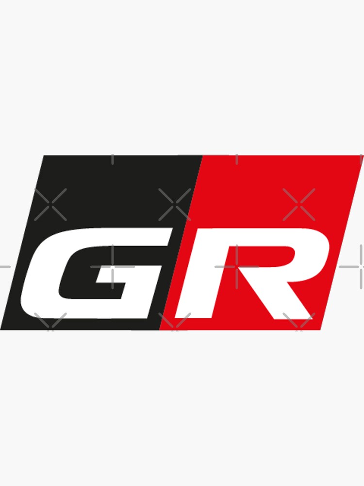 "GR-logo" Sticker by Racingdecals | Redbubble
