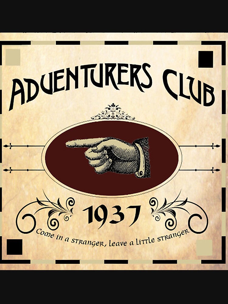 "The Club for Adventure " T-shirt for Sale by mariahkase966 | Redbubble ...