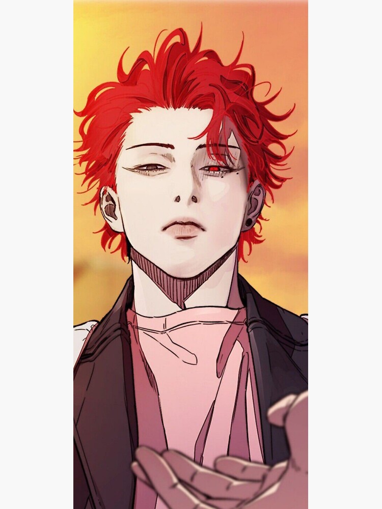 "wind breaker" Sticker by ItsAFakeAcc | Redbubble