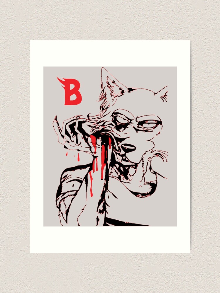 "Beastars Legoshi " Art Print for Sale by eroskarlsson | Redbubble