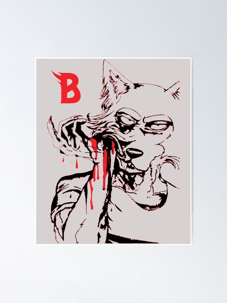 "Beastars Legoshi " Poster for Sale by eroskarlsson | Redbubble