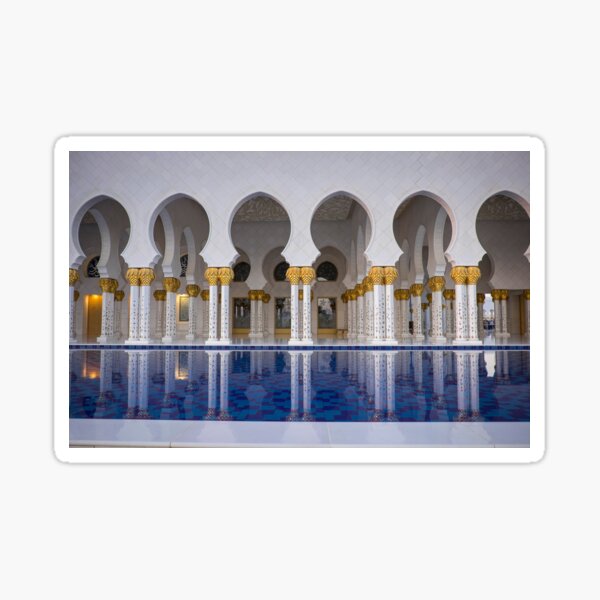 "Sheikh Zayed Grand Mosque" Sticker for Sale by adick31 | Redbubble