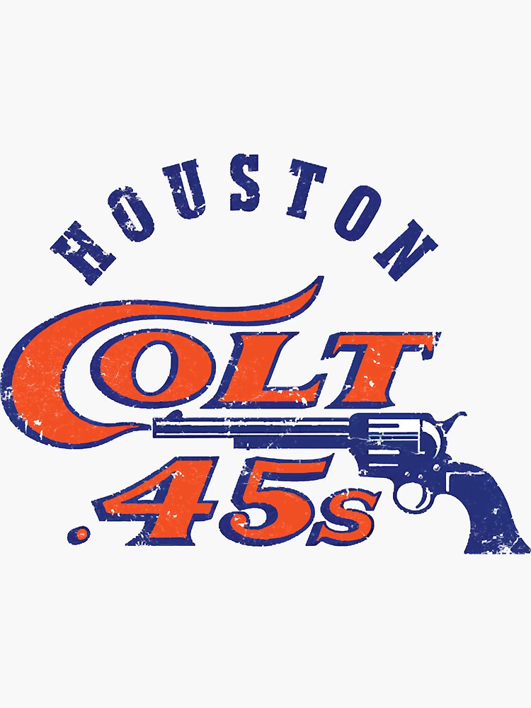 "Houston Colt .45s " Sticker by alianadominic | Redbubble