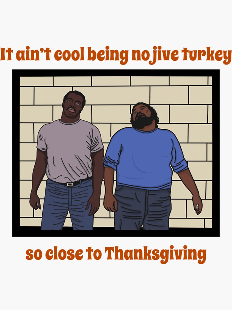 "Jive Turkey Classic ." Sticker for Sale by SteffenLindner | Redbubble