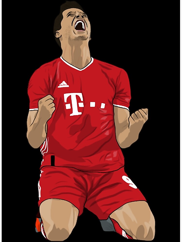 "Robert Lewandowski Bayern Munich " Poster for Sale by raquellincoln2 ...