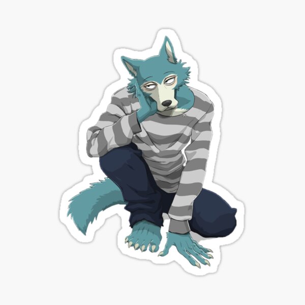 "Beastars legoshi " Sticker by eroskarlsson | Redbubble