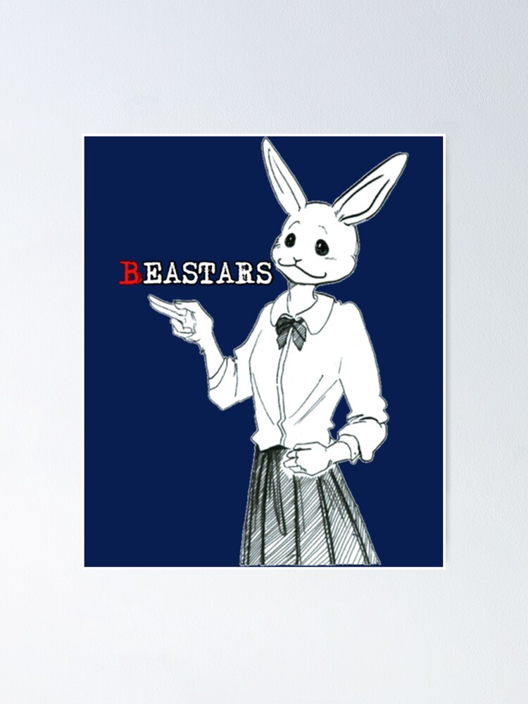"Beastars Logo Haru " Poster by eroskarlsson | Redbubble