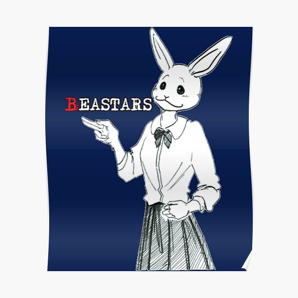 "Beastars Logo Haru " Poster by eroskarlsson | Redbubble