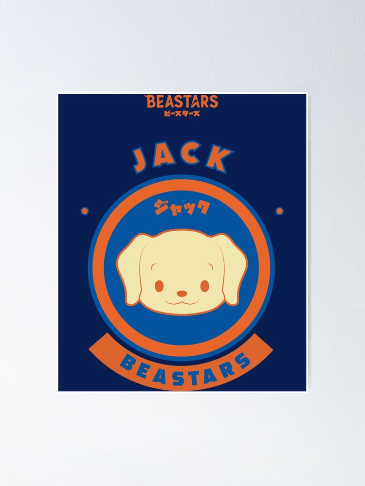 "BEASTARS JACK CHIBI " Poster for Sale by eroskarlsson | Redbubble