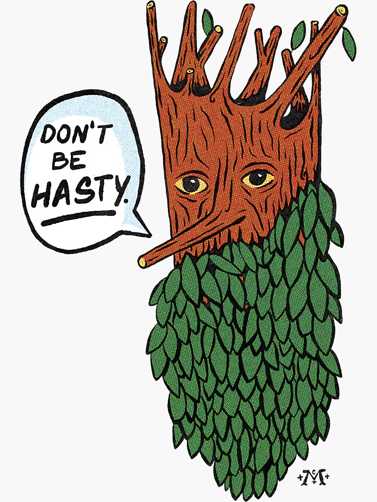 "Treebeard " Sticker by pesnerrmdoorrdd | Redbubble