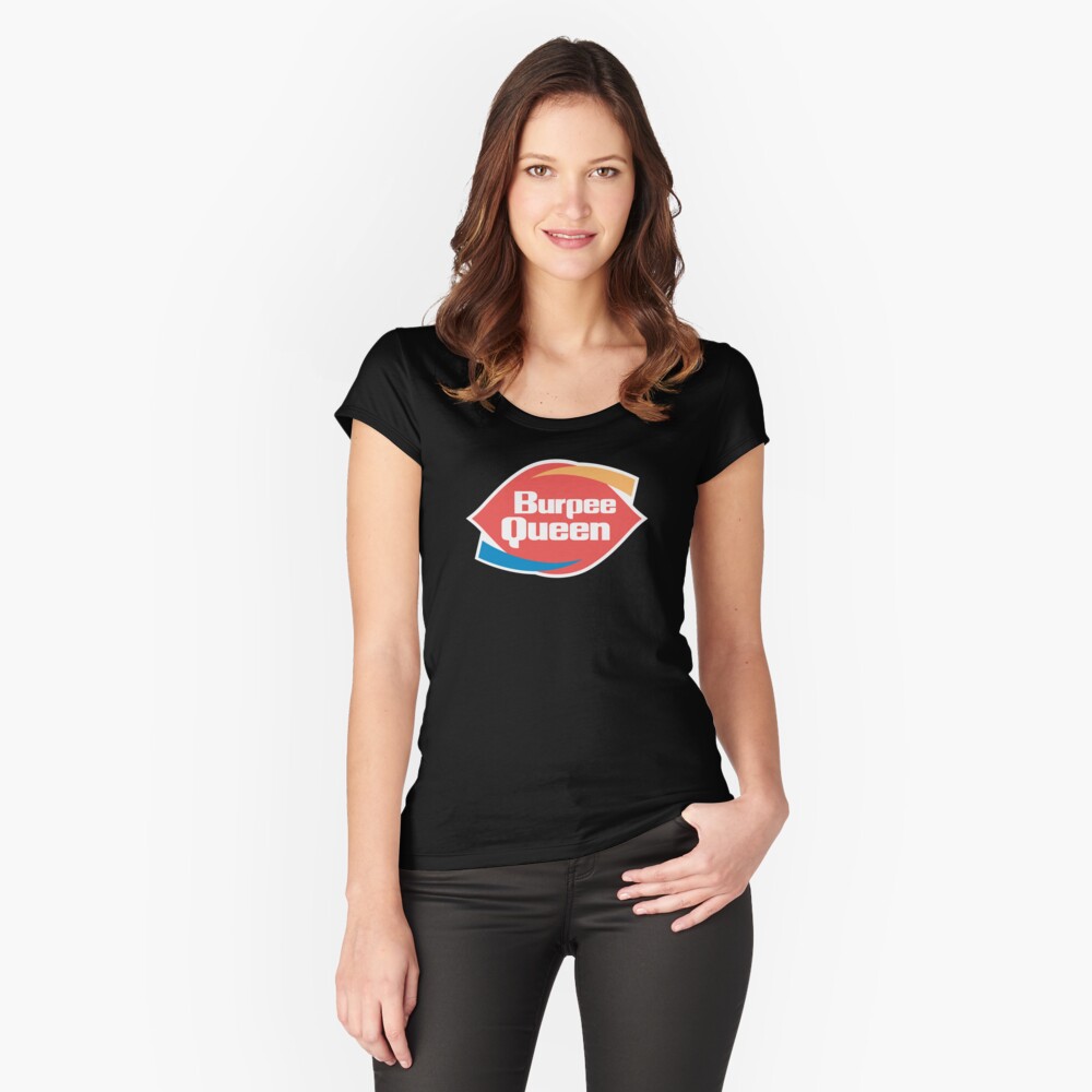 "Burpee Queen Fitness" Sticker for Sale by 4rtym0u5e | Redbubble