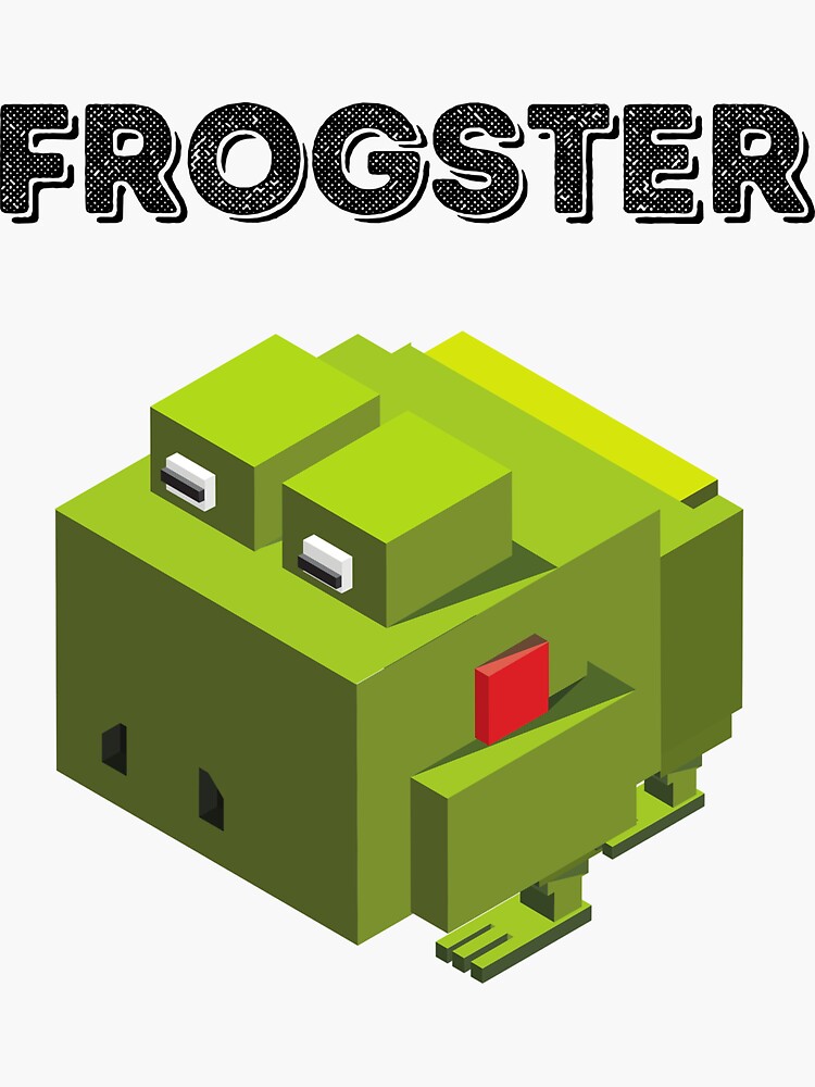 "Frogster" Sticker by Mila-Art-Muse | Redbubble