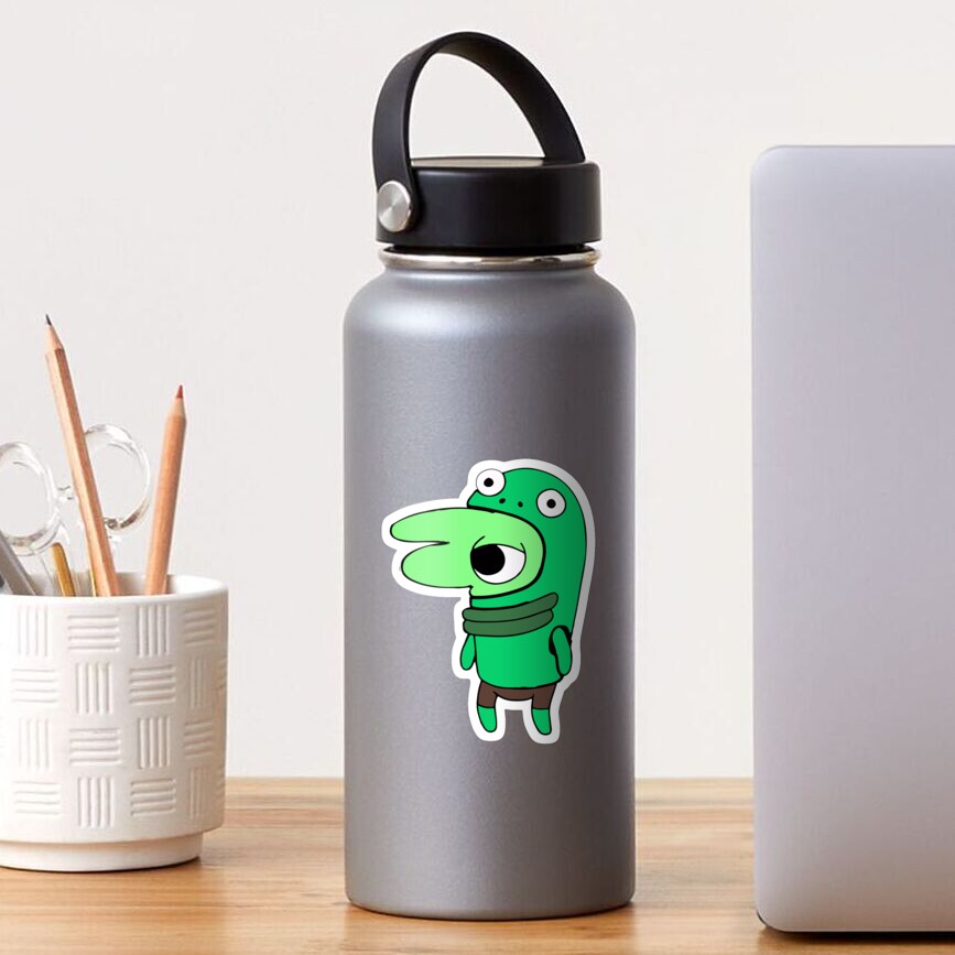 "Smiling friends glep" Sticker for Sale by Tahoo | Redbubble