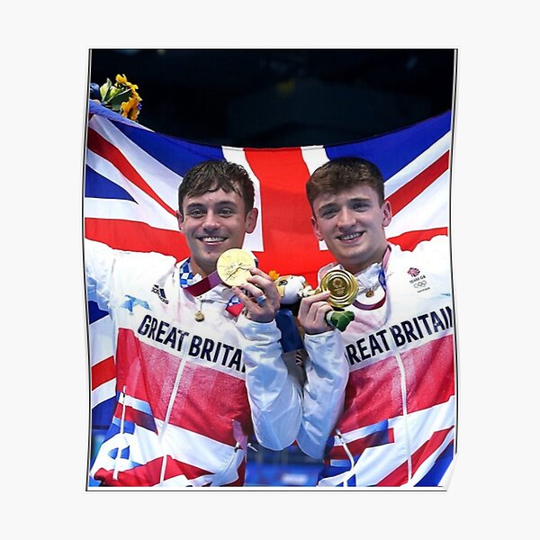 "Tom Daley" Poster for Sale by gibsoaubr | Redbubble