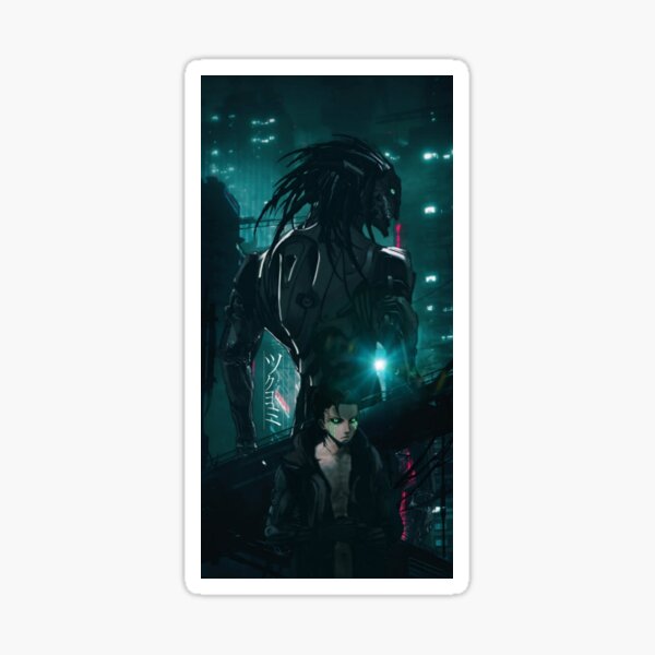 "Futuristic Titan" Sticker for Sale by SwakiiShop | Redbubble