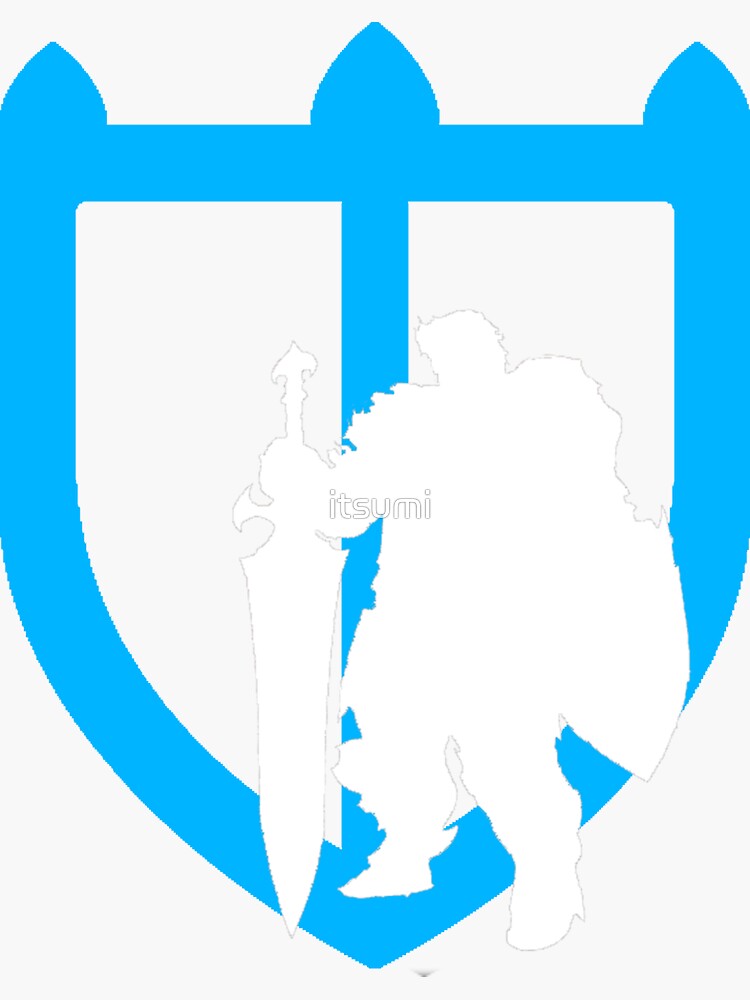 "Paladin FFXIV" Sticker for Sale by itsumi | Redbubble