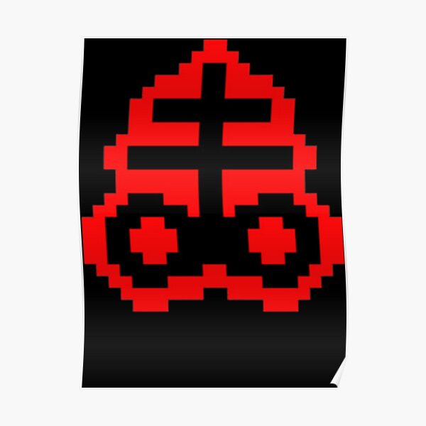 "Binding Of Isaac Symbol Classic" Poster for Sale by Rainsberger ...