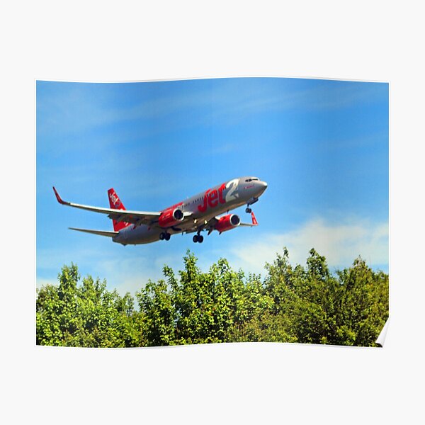 "Jet2.com approaching Birmingham airport " Poster by Cammieaviation ...