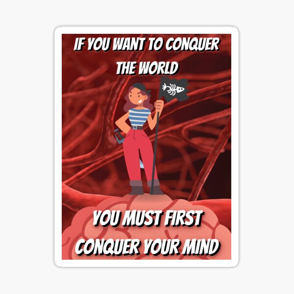 "Conquer Your Mind Motivational Aspirational Inspirational Affirmation ...