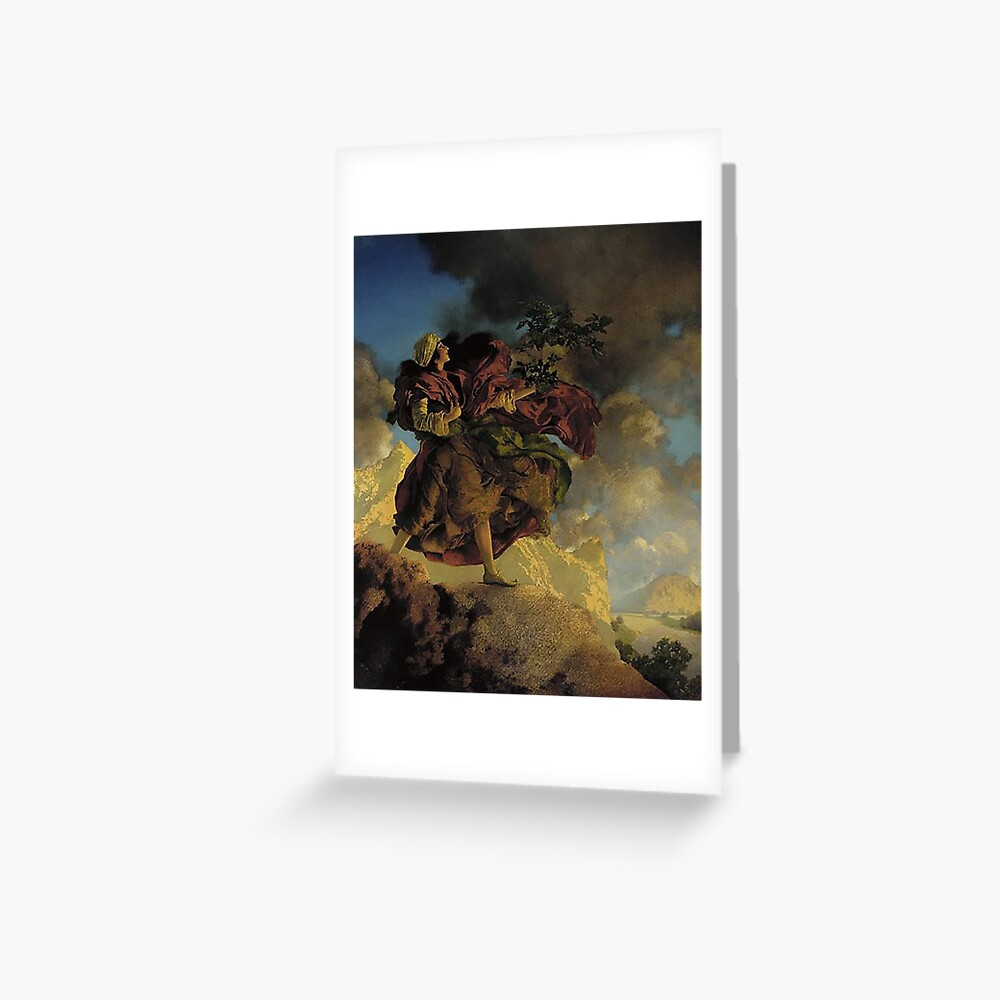 "Princess Parizade Bringing Home the Singing Tree - Maxfield Parrish ...