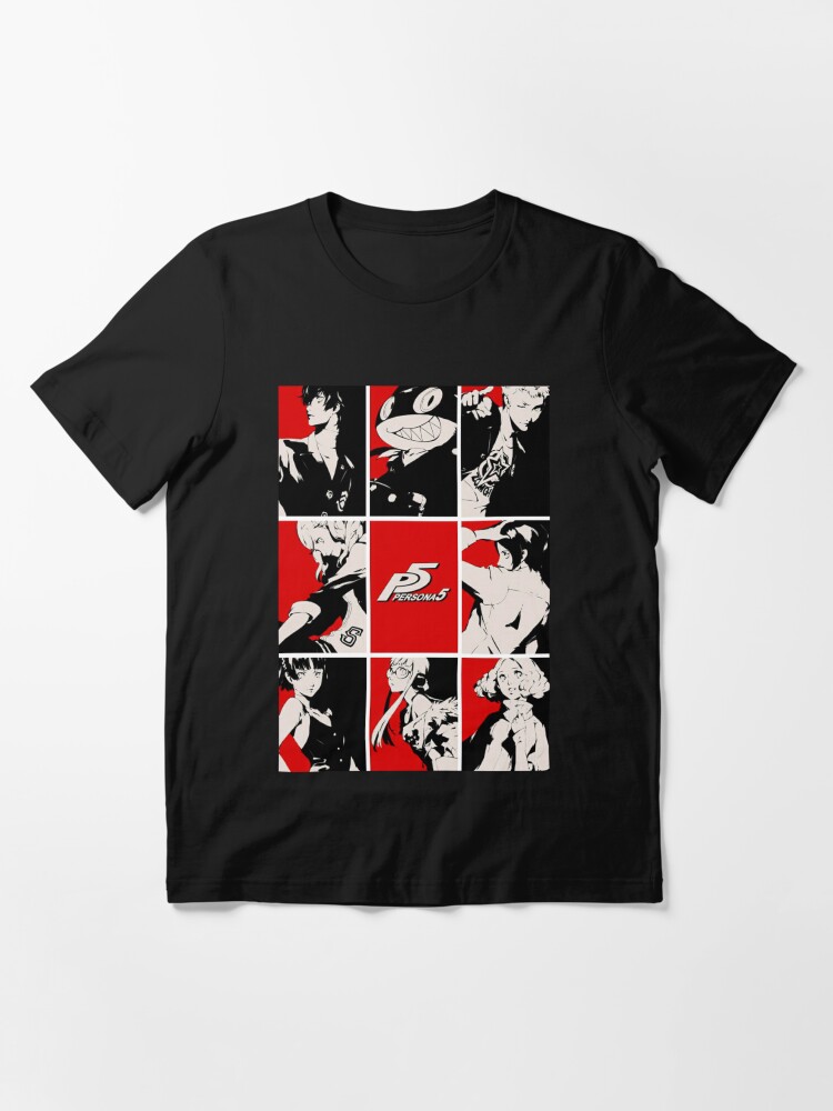 "persona 5 " T-shirt for Sale by Guillermoieto | Redbubble | persona 5 ...