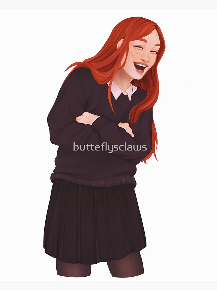 "Ginny Weasley" Sticker by butteflysclaws | Redbubble